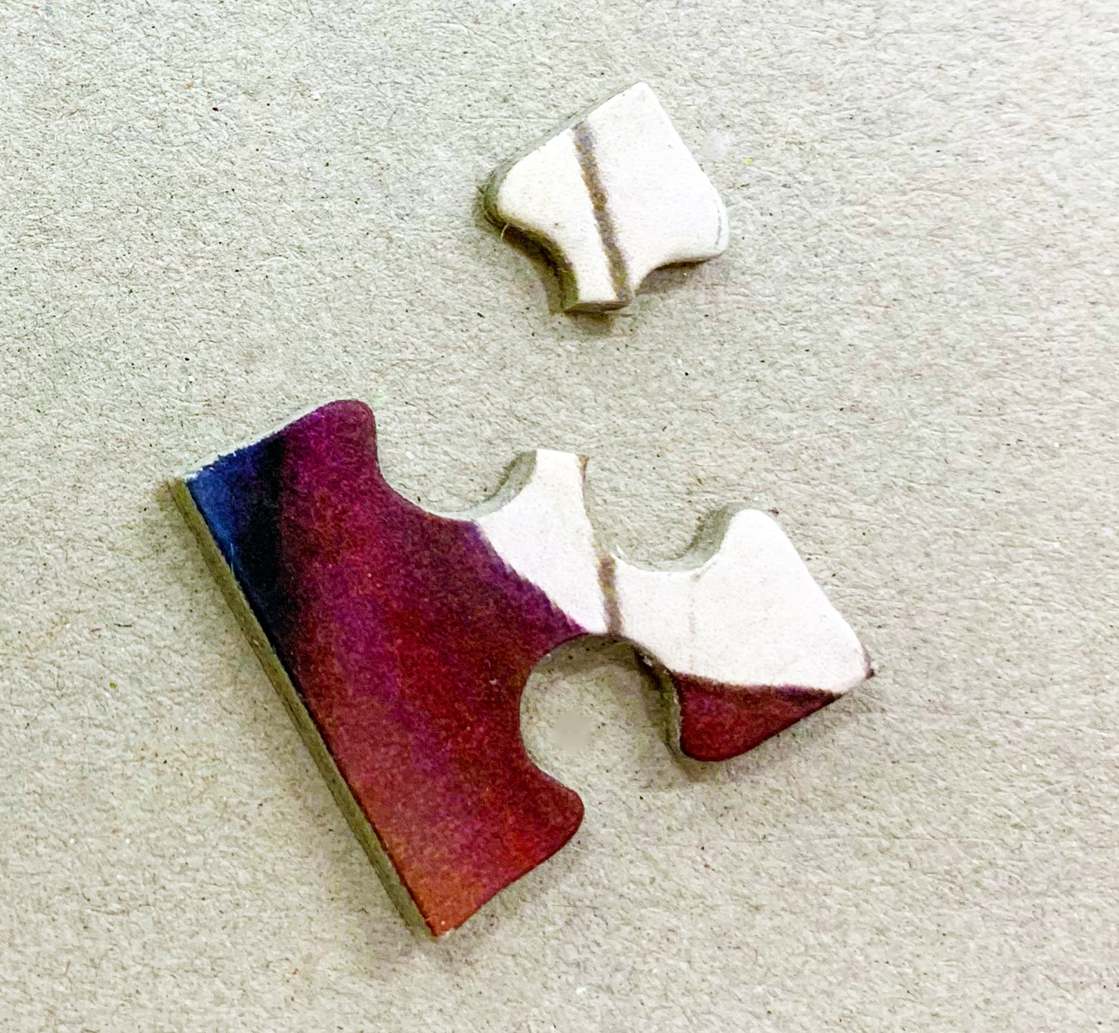 How To Fix A Broken Puzzle Piece With Household Materials - The Missing ...